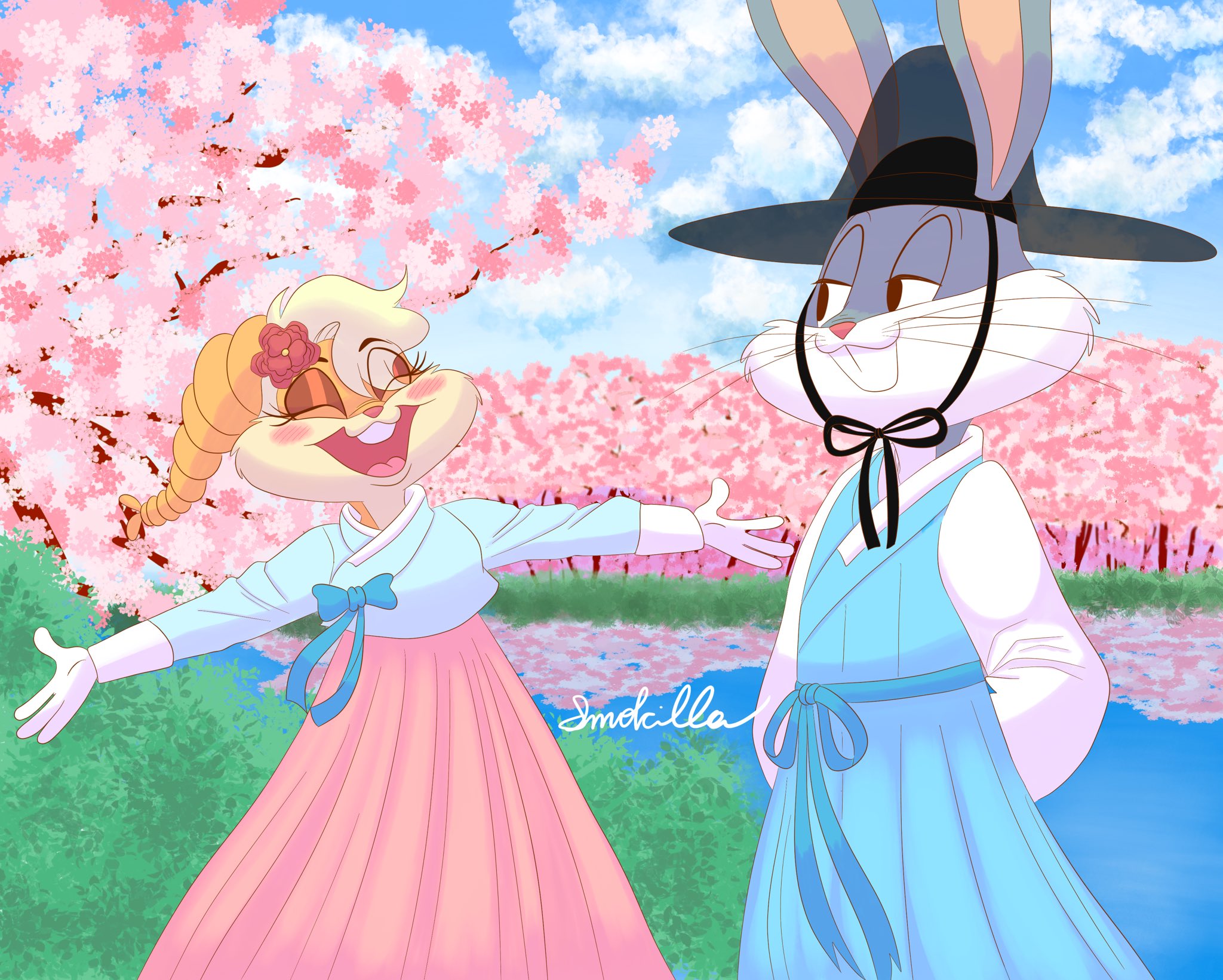 Bugs Bunny And Lola Bunny Wedding