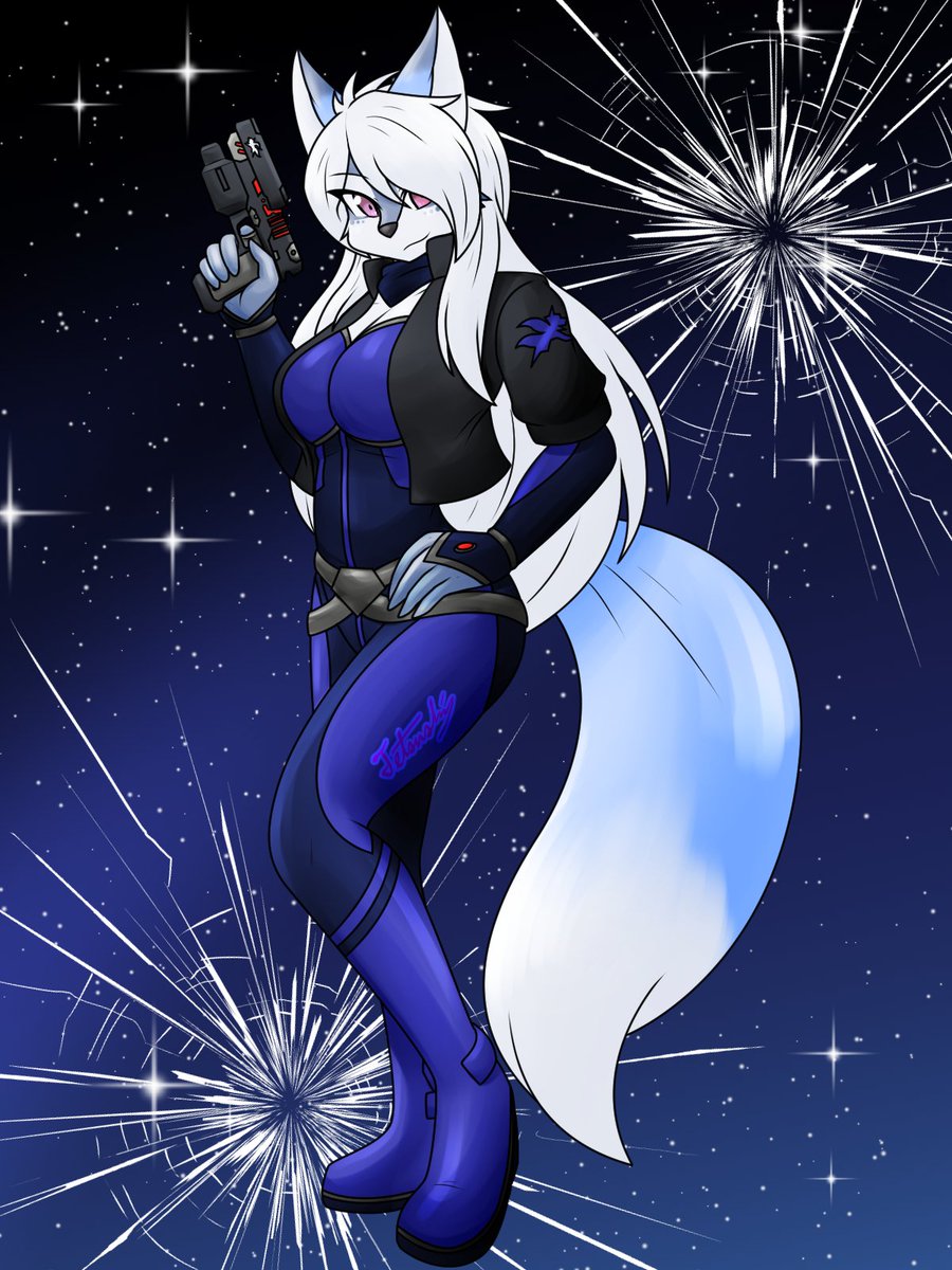 The Alby-Cat on Twitter: "Commission for @FighterLucario featuring the newest member of Star ...