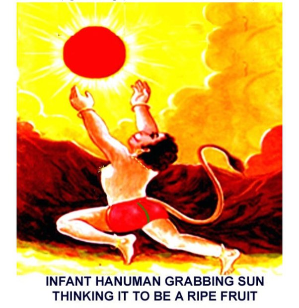 A question asked by an atheist: How can Hanumanji eat the sun? I am a ...