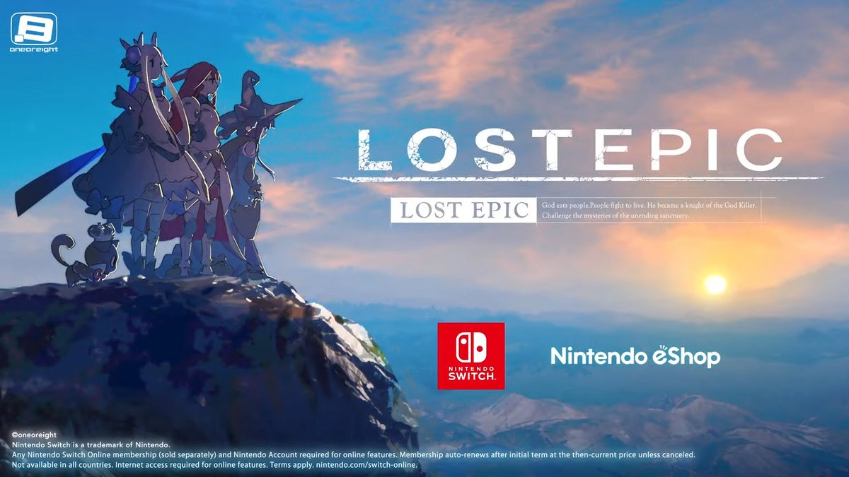 RPG Site on Twitter: "Sidescroller action RPG Lost Epic launches for Nintendo Switch on April 19 ...