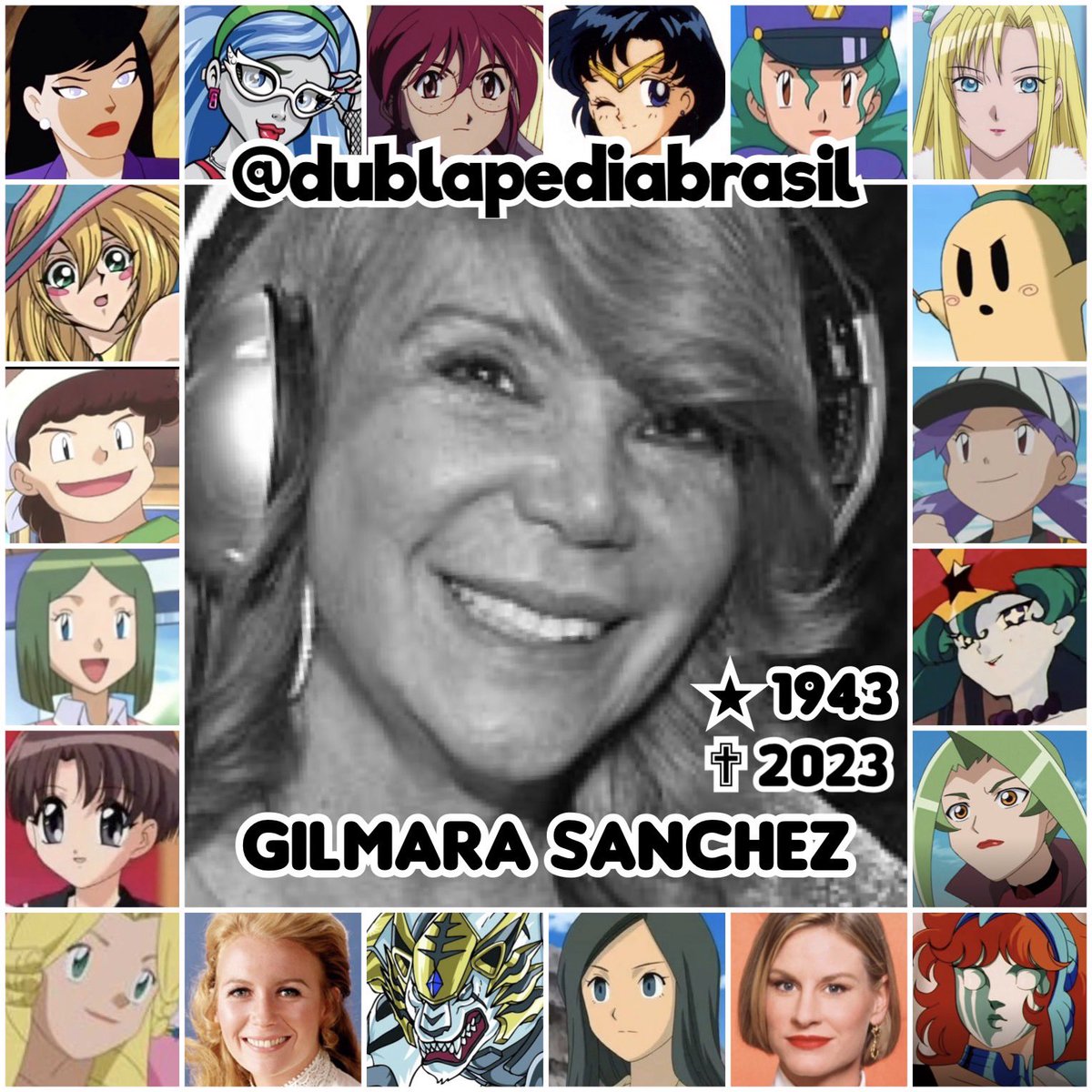 Tang - @tang@mstdn.social on Twitter: "RT @dublapedia: 🚨 Morre a dubladora Gilmara Sanchez! Voz ...