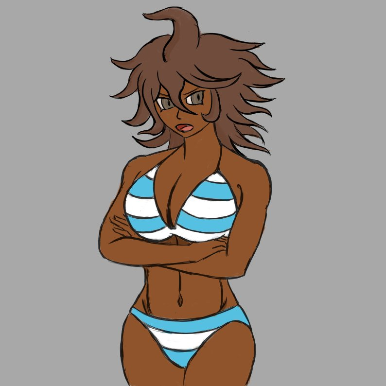 Hapi🦐C0mmissions Open (info in pin,3 Slots Open!) on Twitter: "Akane Owari redraw (Danganronpa 2 ...