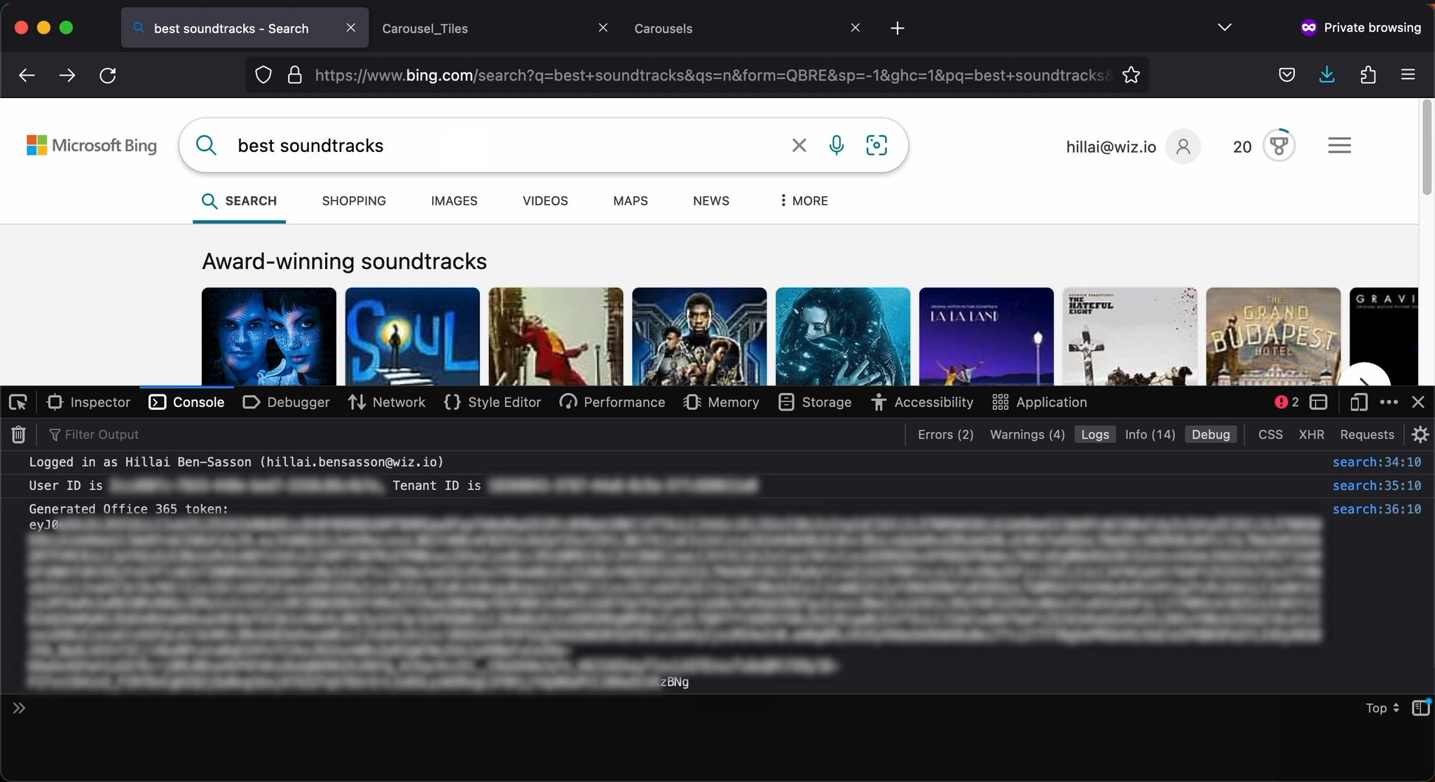 Hillai Ben-Sasson on Twitter: "When inspecting Bing requests, I noticed an endpoint being used ...