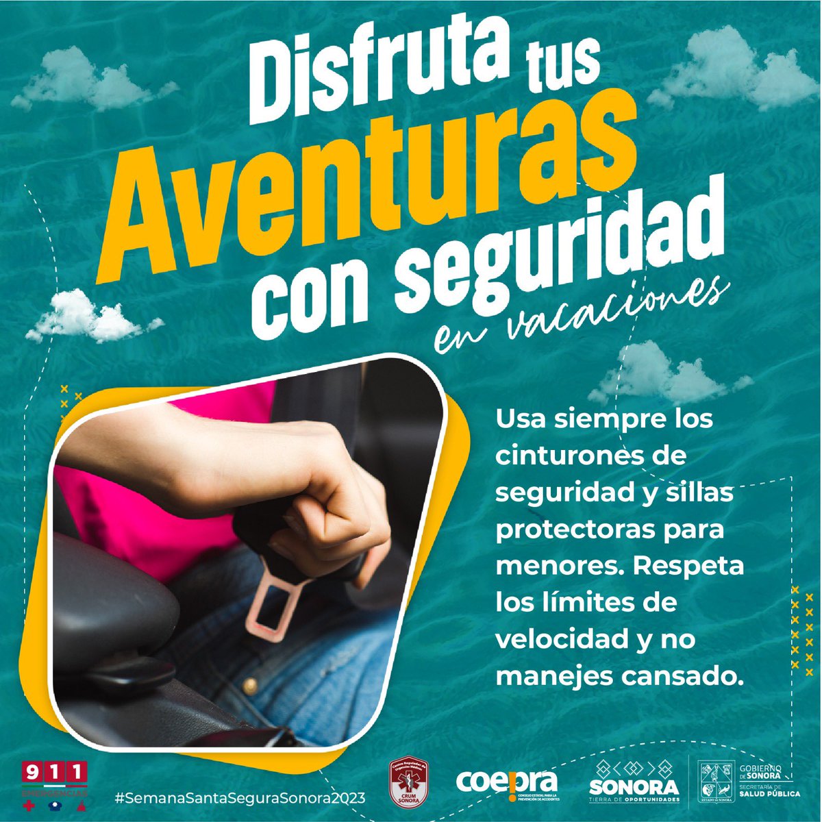 Salud Sonora On Twitter 🏖️ 🚙 ¡aventuras Con Seguridad En Vacaciones