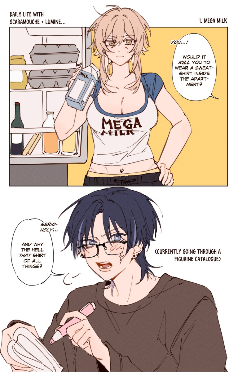 「well. i'll post this scrapped part 」(sanji voice) LUMINE CHWUAAANNNNNNNNの漫画