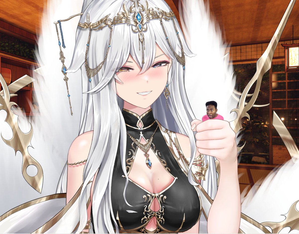 emi エミ⌛️🦊 artist vtuber on Twitter: "hey @Evanit0 why you so smol"