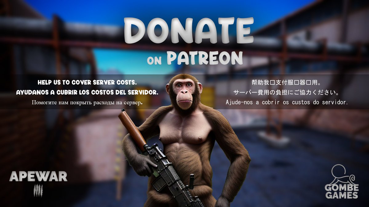 DiamondBat Toons on Twitter: "RT @McNasty: Go show some love to the dev(s) of Apewar!!!!!!! btw ...