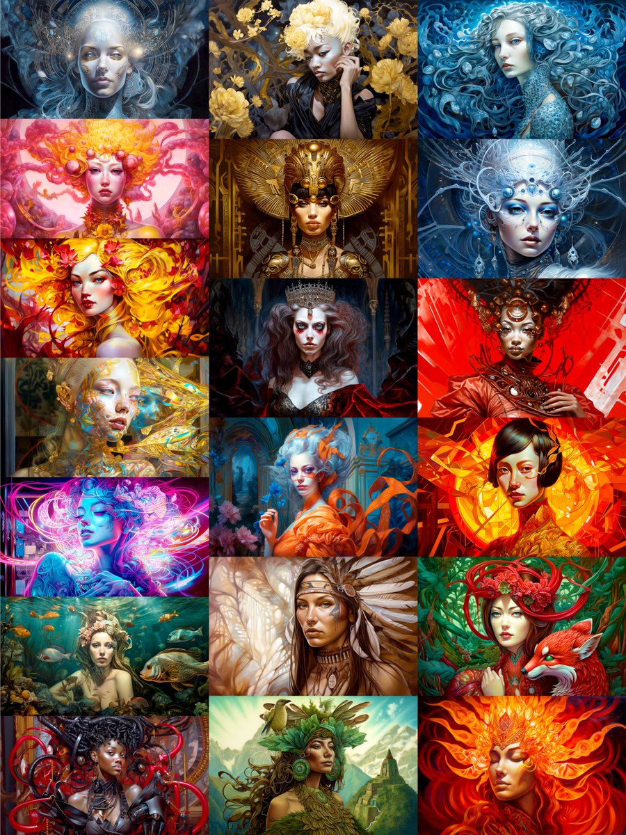 Morph on Twitter: "RT @Morph_VGart: Just got done minting 46 new pieces into my Celestial Dreams ...