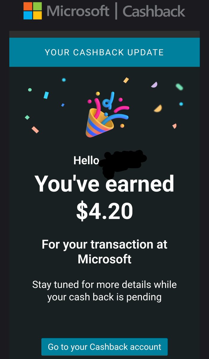 🇩🇴 Xbox_Serious_X|S 🇺🇸 on Twitter: "Update: 👀 🔥 Great news, guys! The Microsoft Cash Back (7% ...