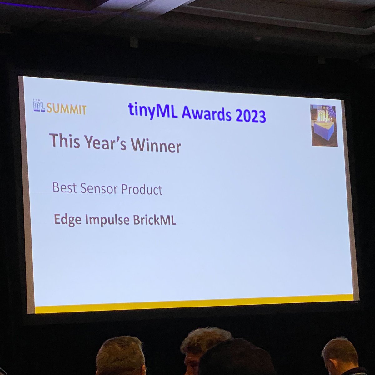 Edge Impulse on Twitter: "We're beyond thrilled and honored that our BrickML machine health ...