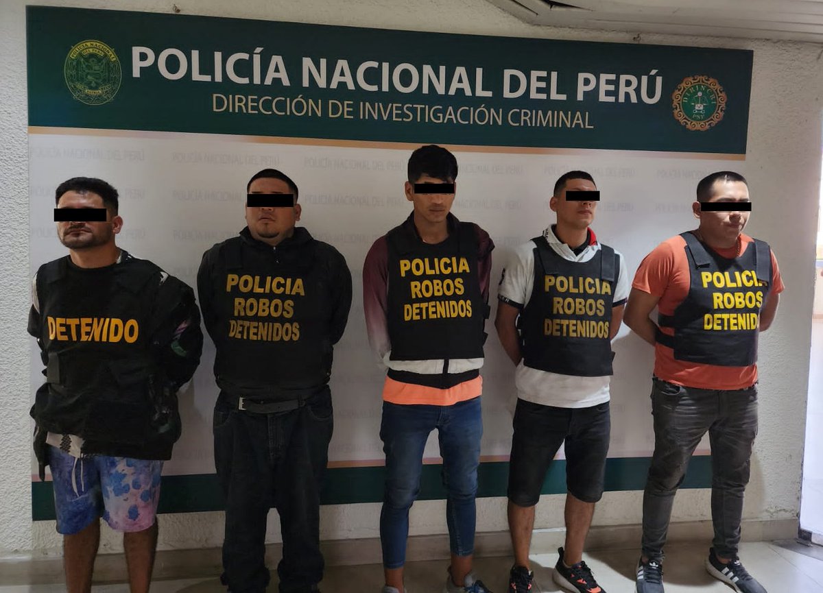 Policía Nacional Del Perú On Twitter Tras Acciones De Inteligencia