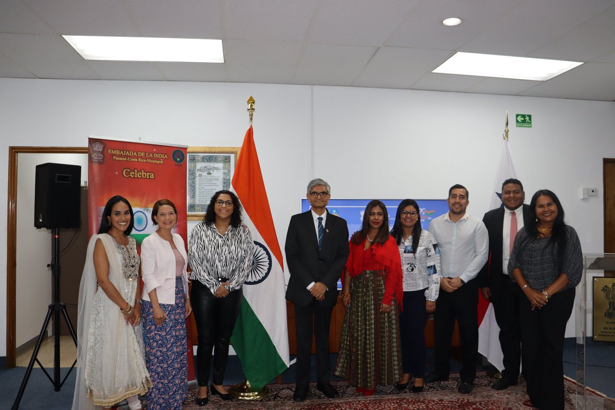 India in Panama on Twitter: "The event was followed by screening of video about ITEC and video ...