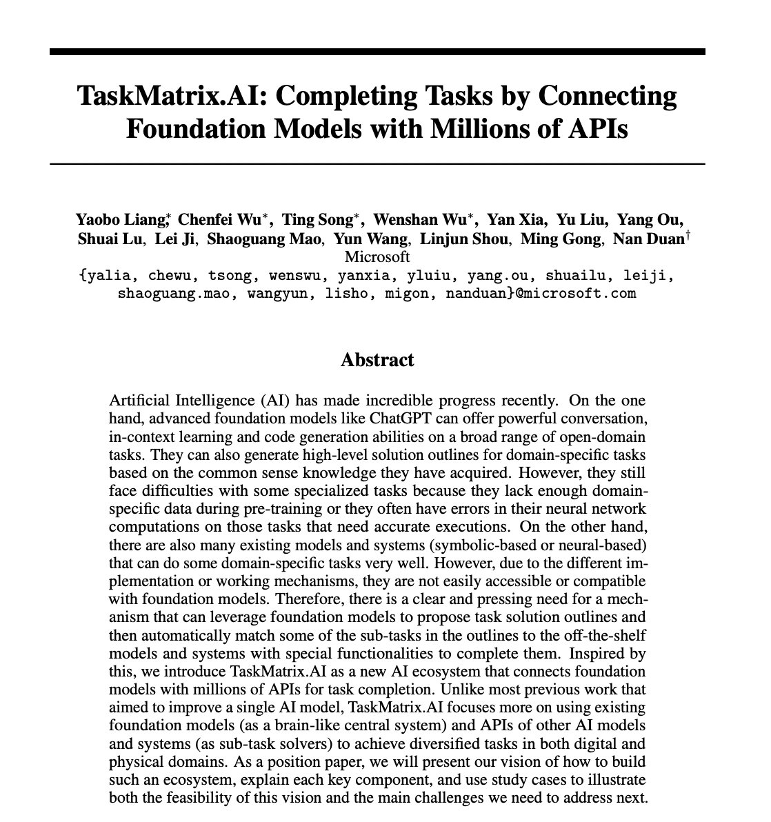 AK 🤗 in SF for the Open-Source AI meetup on Twitter: "https://t.co/klOlaJREt7: Completing Tasks ...