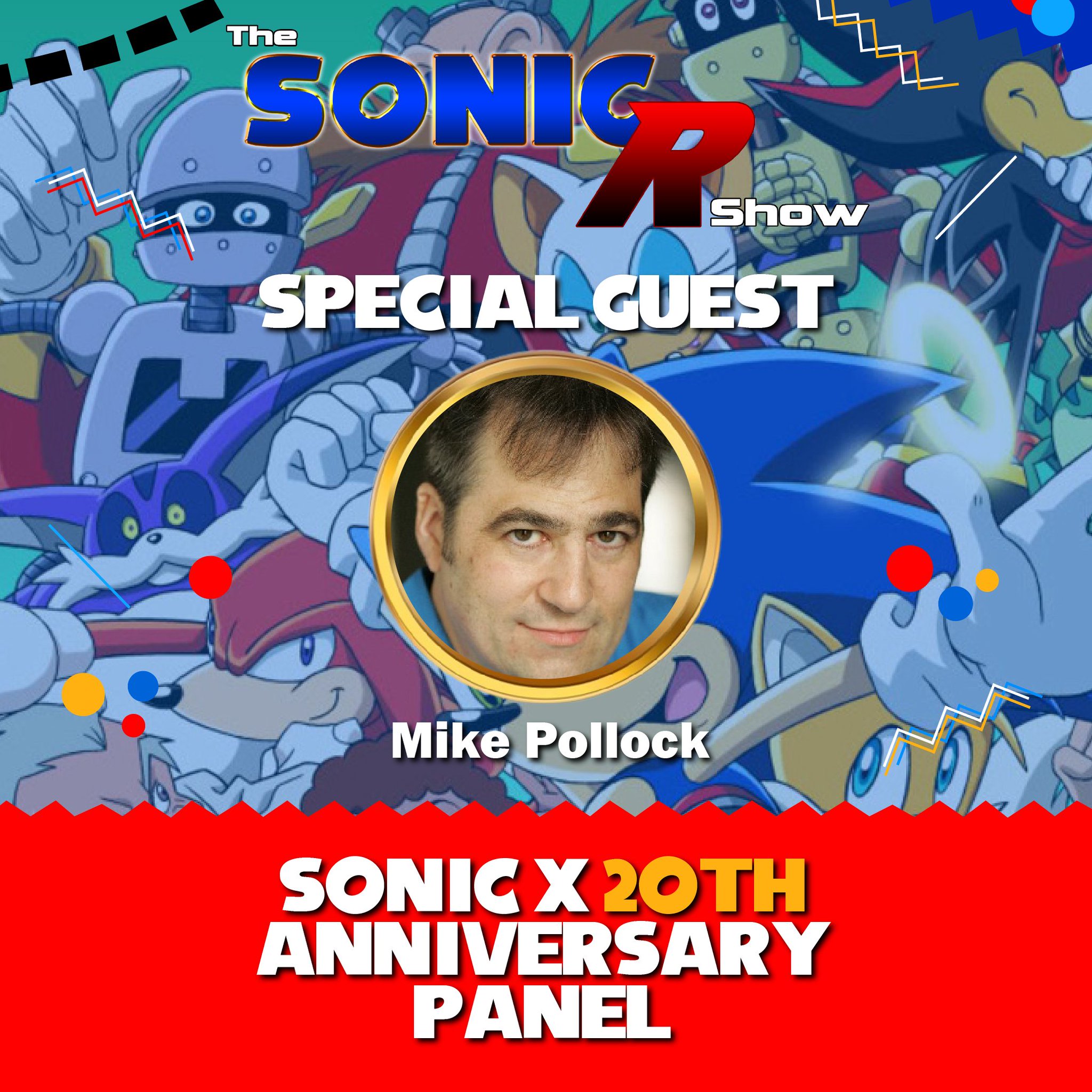Sonic Revolution on Twitter: "Special Guest Announcement for the Sonic X 20th Anniversary Panel ...