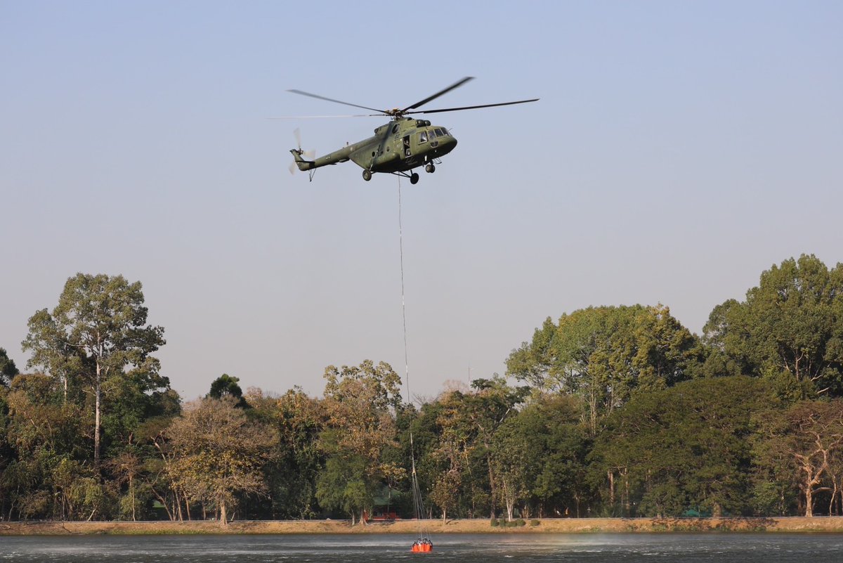 thaiarmedforce on Twitter: "KA-32 ของ กรมป้องกันและบรรเทาสาธารณภัย @DDPMNews ออกเดินทางไปนครนายก ...
