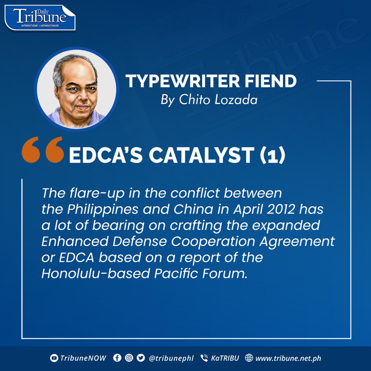 Concept News Central on Twitter: "In 2014, the Enhanced Defense Cooperation Agreement was signed ...