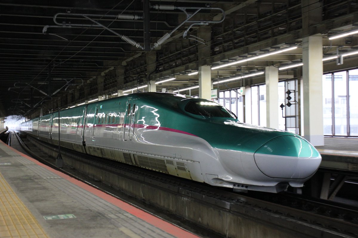 しなの鉄道撮り鉄 on Twitter: "3月25日 大宮駅にて 1枚目なすの262号E2系J72+E3系L?? 2枚目回送 E7系F30 3枚目なすの264号E5系U3+E6系Z?? 4枚 ...