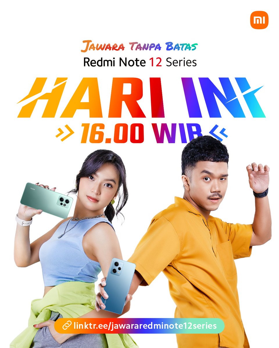Xiaomi Indonesia on Twitter: "HARI INI BANGET, JAM 16.00 WIB!! Pastiin kamu nonton kedatangan ...