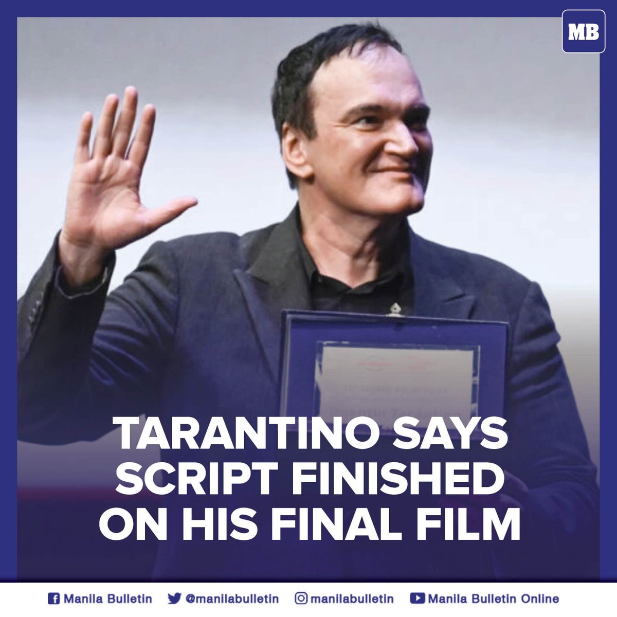 Manila Bulletin News on Twitter: "Cult film director Quentin Tarantino ...
