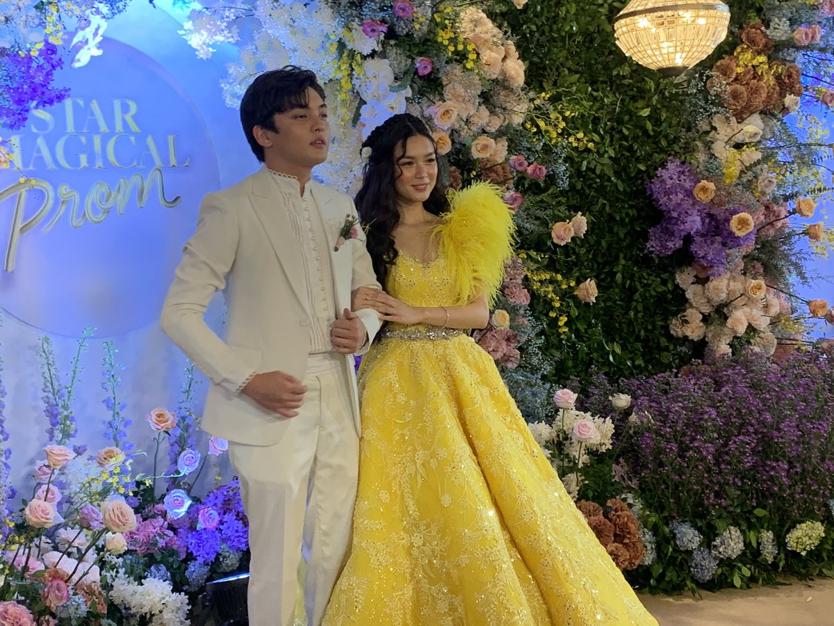 Inquirer on Twitter: "FRANSETH’s FIRST PROM 💗 LOOK: Francine Diaz and Seth Fedelin, one of the ...