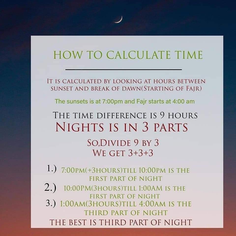 TAHAJJUD (The Night Prayer) - Thread from Allah Islam Quran ...