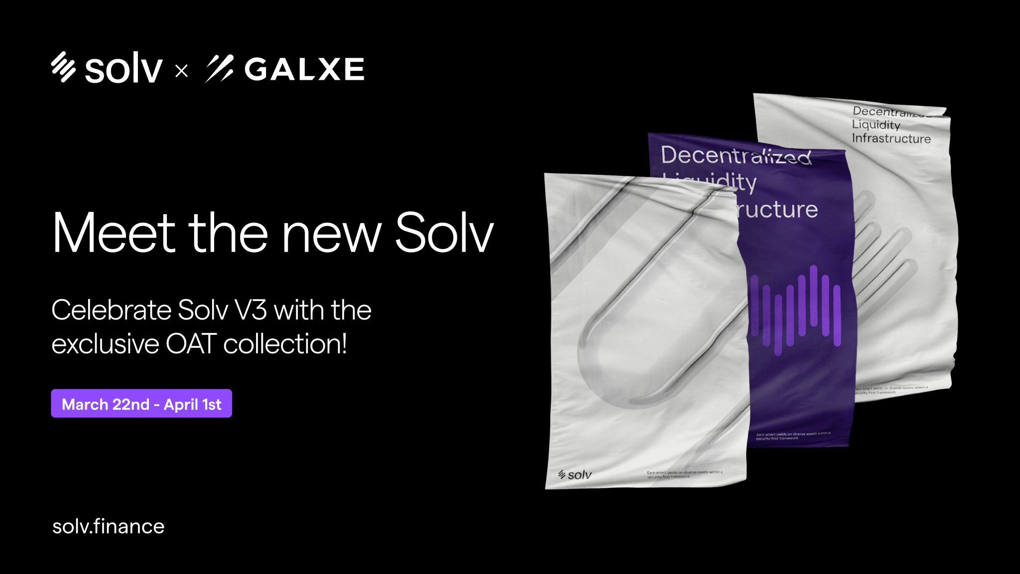 Galxe Campaigns 🕹 on Twitter: ".@SolvProtocol just launched V3 on mainnet, revolutionizing ...