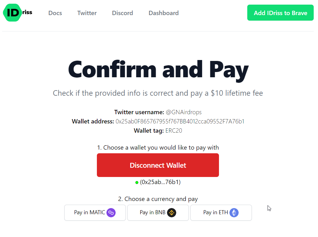 GA Crypto on Twitter: "2/6🧵 👉 Join here & register your twitter with your wallet address: https ...