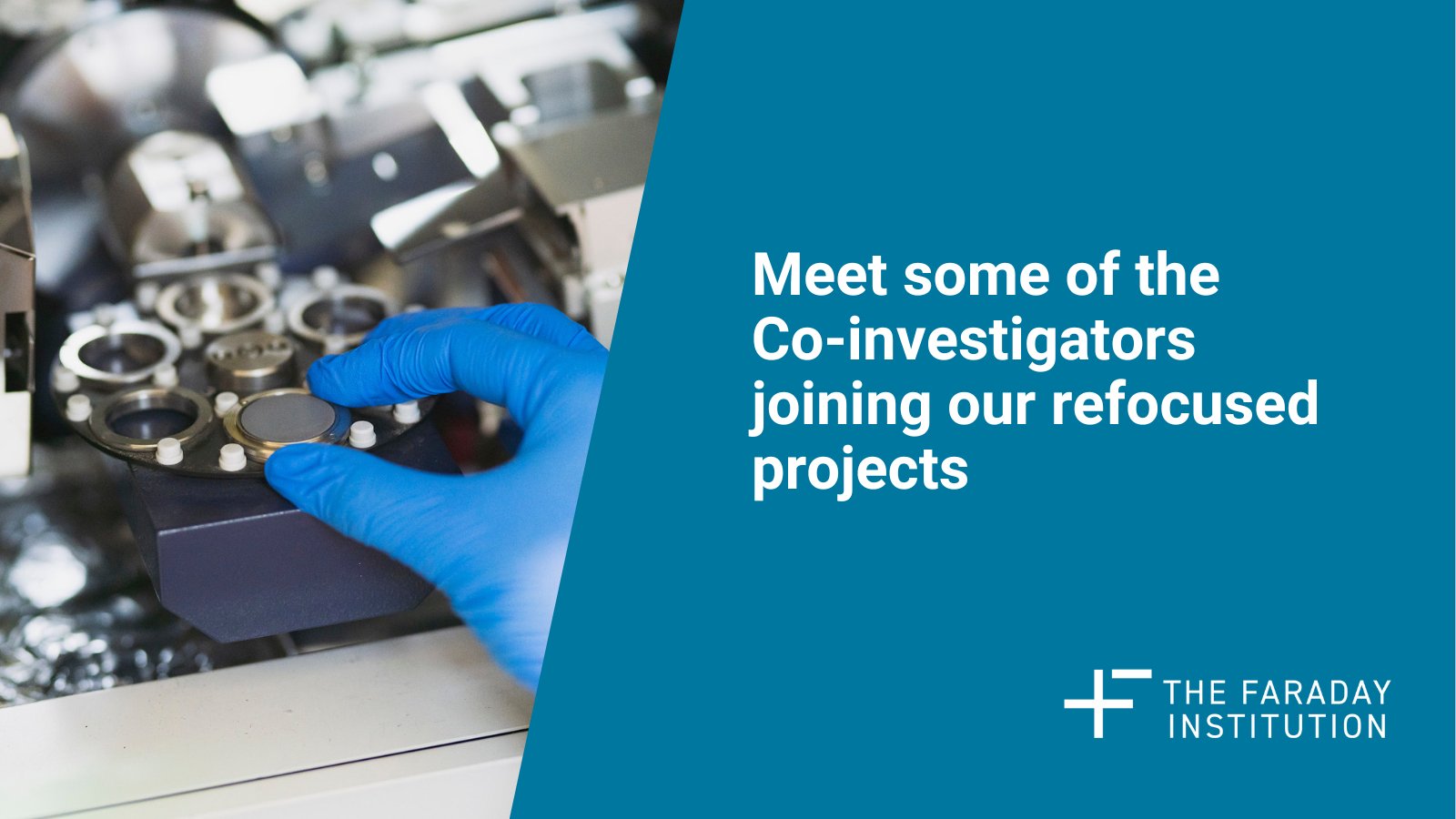 Faraday Institution on Twitter: "Congratulations to the new Co-investigators joining projects ...