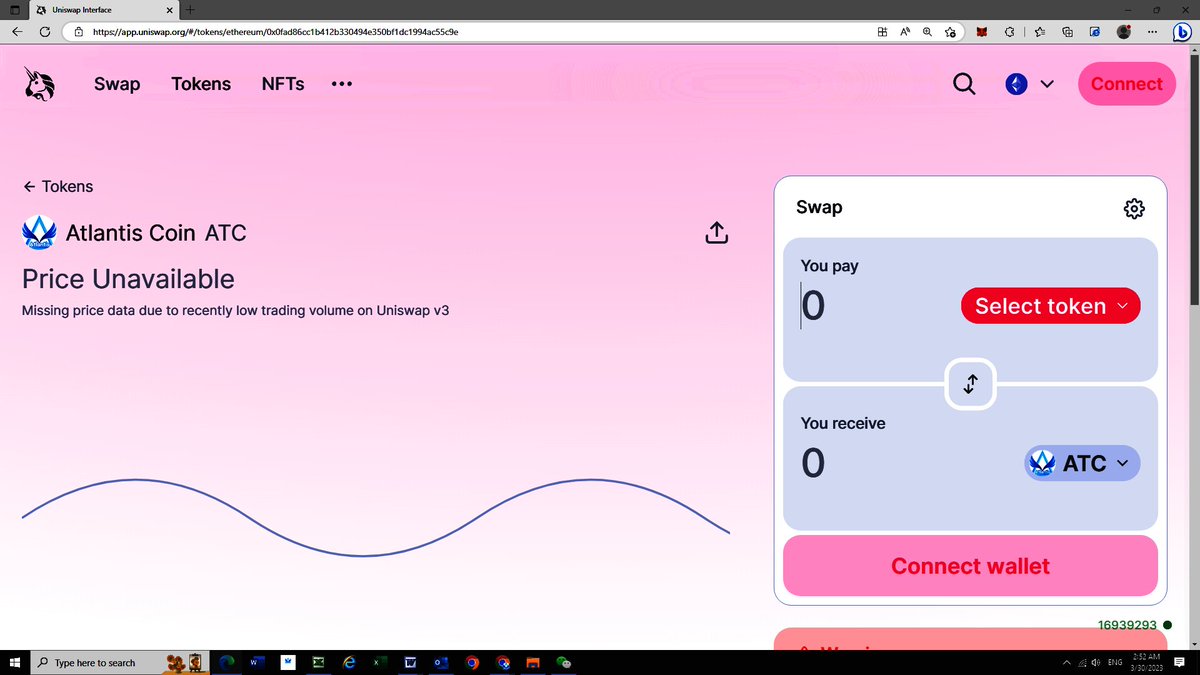 Atlantis Exchange on Twitter: "Congratulations! The ERC-20 Atlantis Coin® (ATC) has been listed ...
