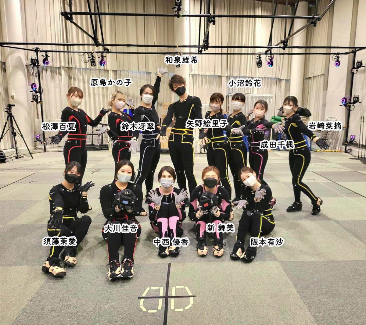 郭元明日香 on Twitter: "RT @solidcube_mc: 本日の #ソリッド・キューブ の現場は… ①バンダイナムコスタジオさんで新しいモーションカメラ導入による大人数での検証 ...