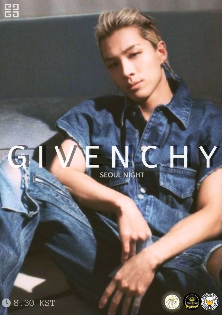 VIP BUGS TEAM PH on Twitter: "[MEMBER UPDATE] ☀️ TAEYANG confirmed appearance at the Givenchy ...