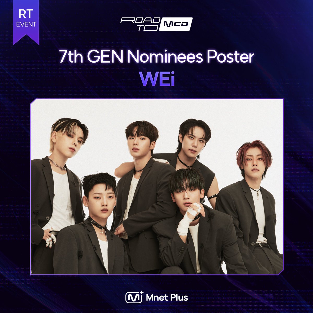 💙WEi THAILAND💜 on Twitter: "RT @WEi_INTL: [📢] #ROAD_TO_MAX_WEi 7th GEN Mid-reveal Mnet said the ...