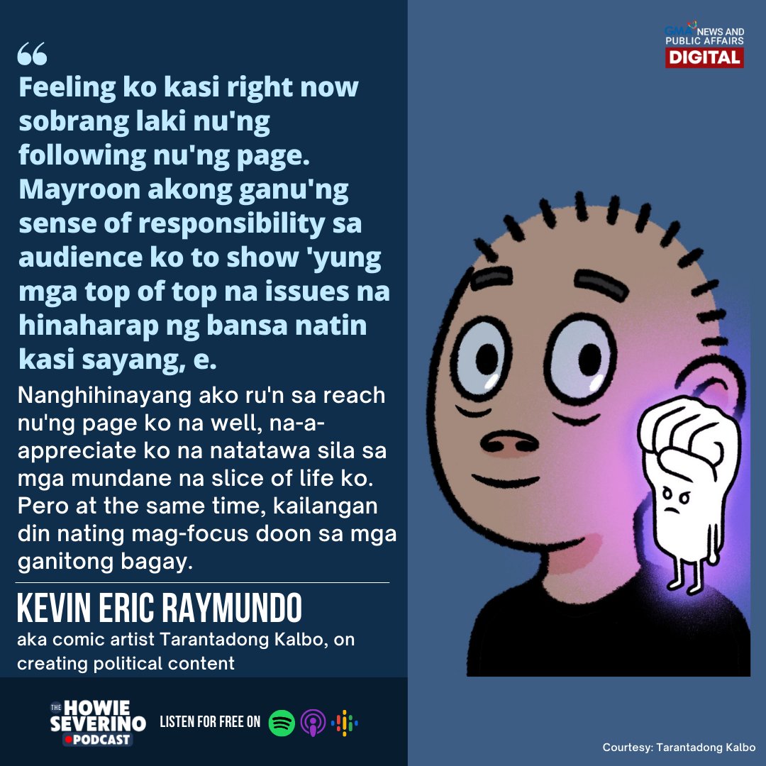 GMA Integrated News on Twitter: "Para kay @KevinKalbo, mayroon siyang resposibilidad na ...