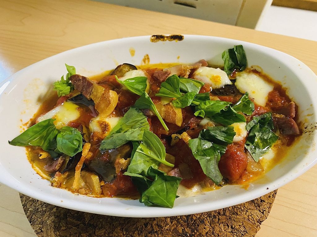 ひょい吉 On Twitter 夕食タイム。イタリアンです。最初はジャガイモのフリッコ、日高シェフのレシピなんですが、難しいんですよ。新品