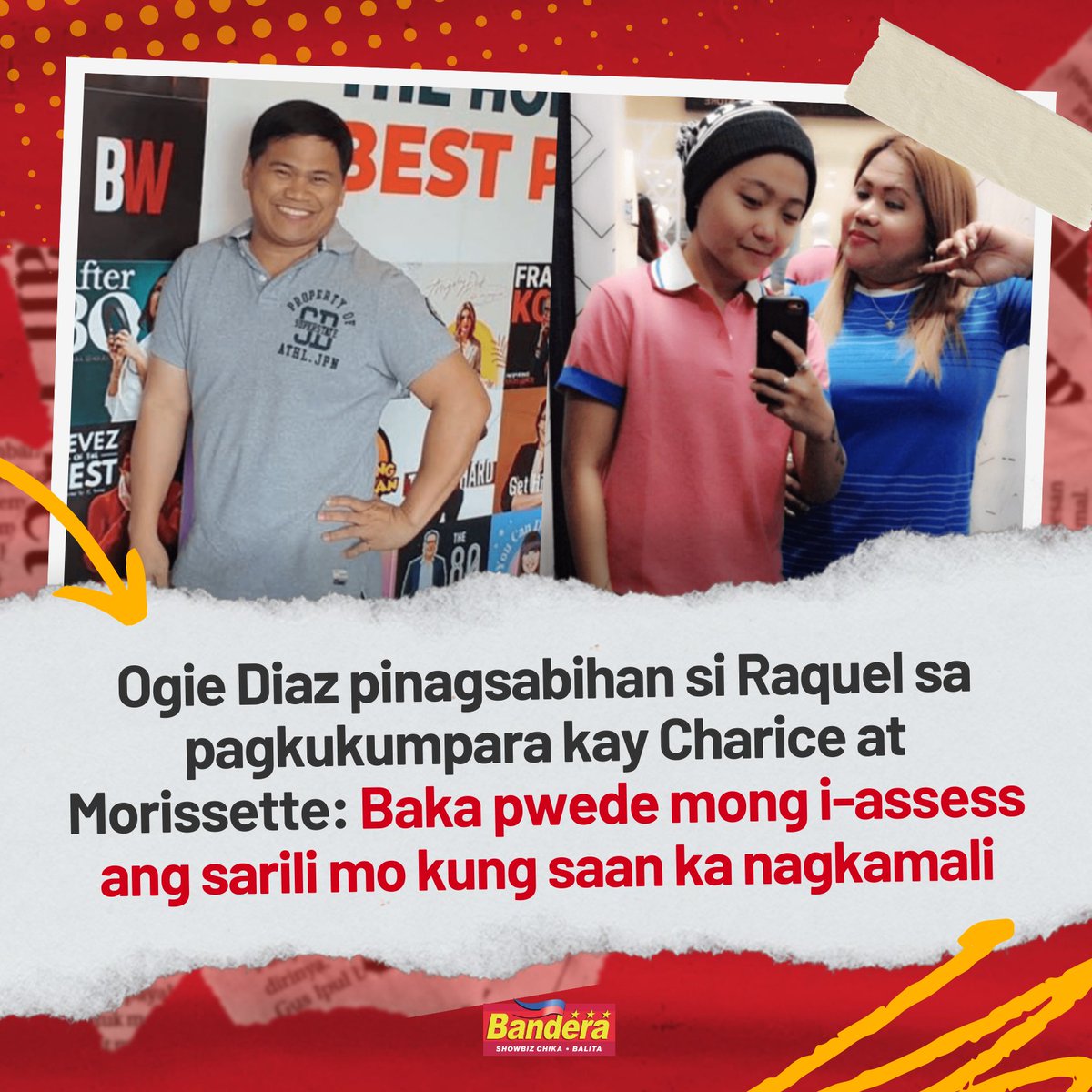 Bandera on Twitter: "Hindi nagustuhan ng talent manager na si Ogie Diaz ang ginawang pagtalak ni ...