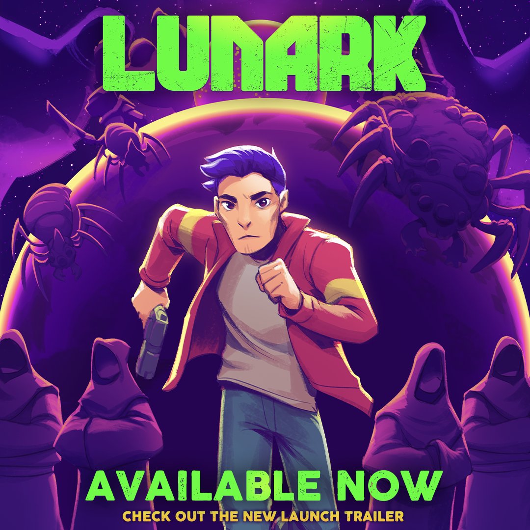 WayForward on Twitter: "Join the revolution in LUNARK, the pixel-art sci-fi cinematic platformer ...