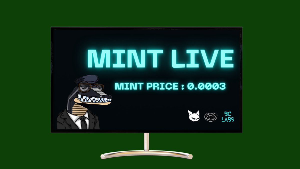 BOAT CLUB LABS on Twitter: "🐊 #BoredCrocsBoat 🐊 MINT LIVE Mint price: 0.0003 ETH 🔗Mint via (mint ...