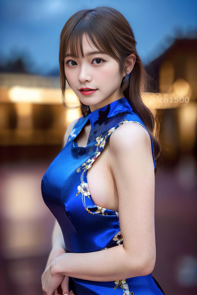 Lch1500 Ai美少女creator On Twitter 民族衣装のコスプレチャンレンジno4 みんな大好きチャイナドレス 脇