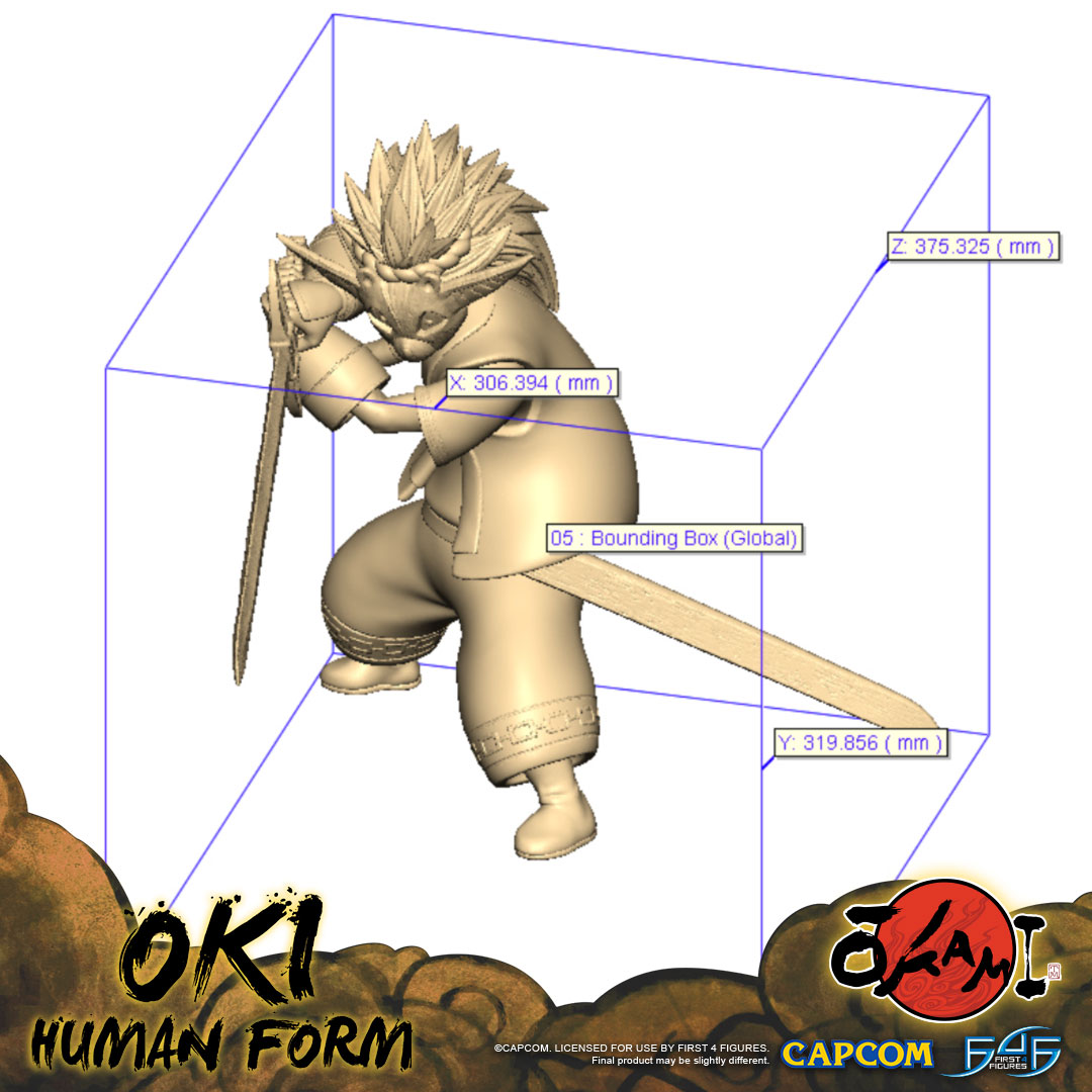 First 4 Figures on Twitter: "PREORDERS OPEN IN 7 DAYS! How does Okami - Oki Human Form size up ...