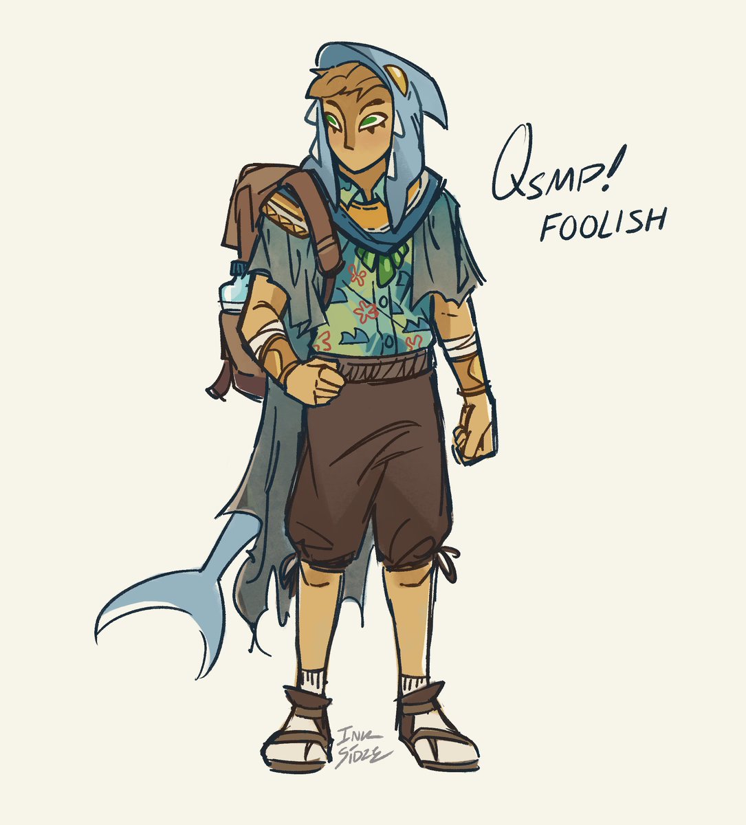 「my qsmp foolish design! I saw a tweet th」|Inkのイラスト