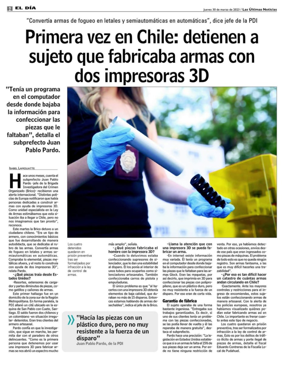 Pdi Chile On Twitter Jefe De La Brigada Del Crimen Organizado Por
