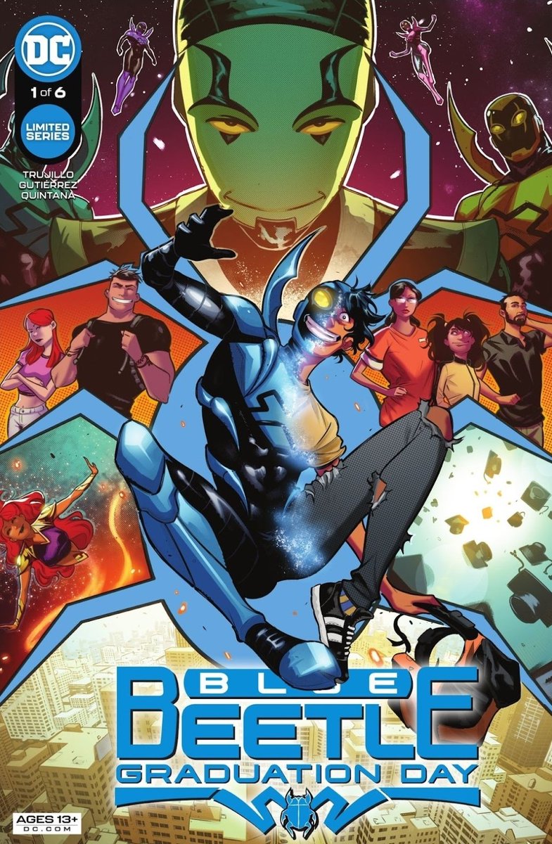 Blue Beetle: Graduation Day 6 issues (5 at time of tweeting) Really ...