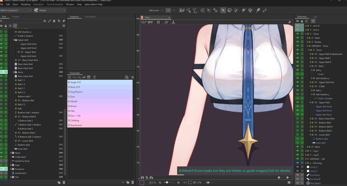 Bri 🍪 Live2D Rigger on Twitter: "LIVE2D DARK MODE LIVE2D DARK MODE LIVE2D DARK MODE LIVE2D DARK ...
