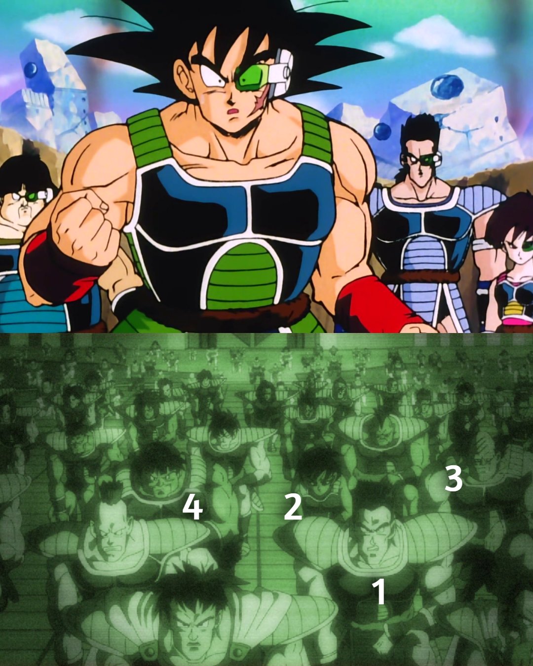 Dragon Ball Z Bardock Team