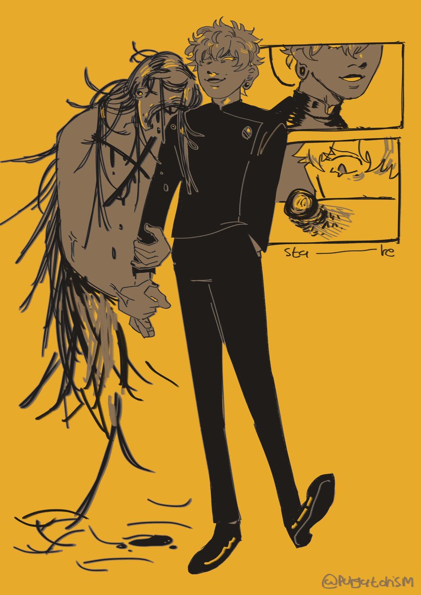 curse geto] really wanna draw more comi」|HABIBI 🌼@ C-9 OVERLOAD NZのイラスト