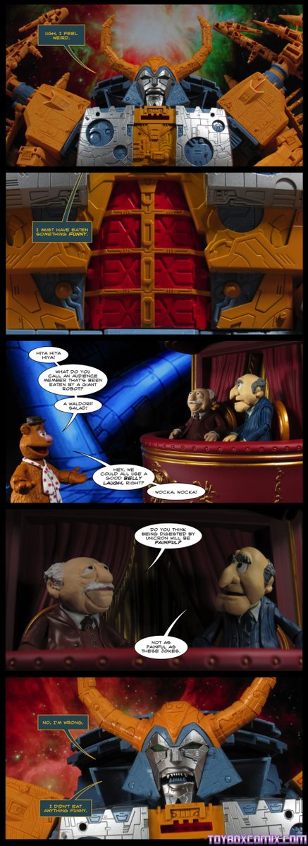 Toy Box Comix (dot com) on Twitter: "Random Old Comic: Dinner and a Show https://toyboxcomix.com ...