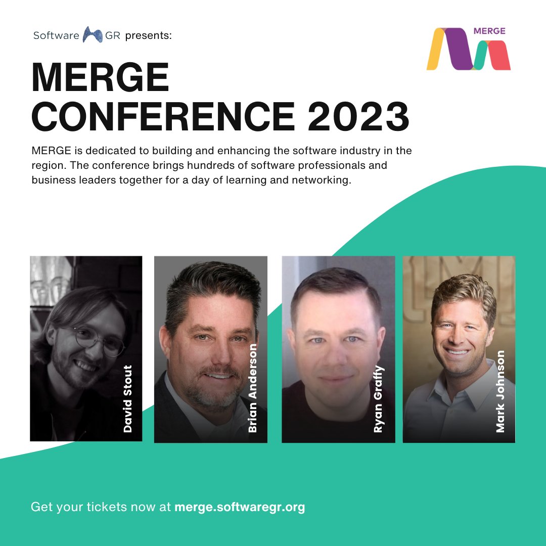 SoftwareGR on Twitter: "We are thrilled to announce our lineup of speakers for MERGE 2023! Join ...