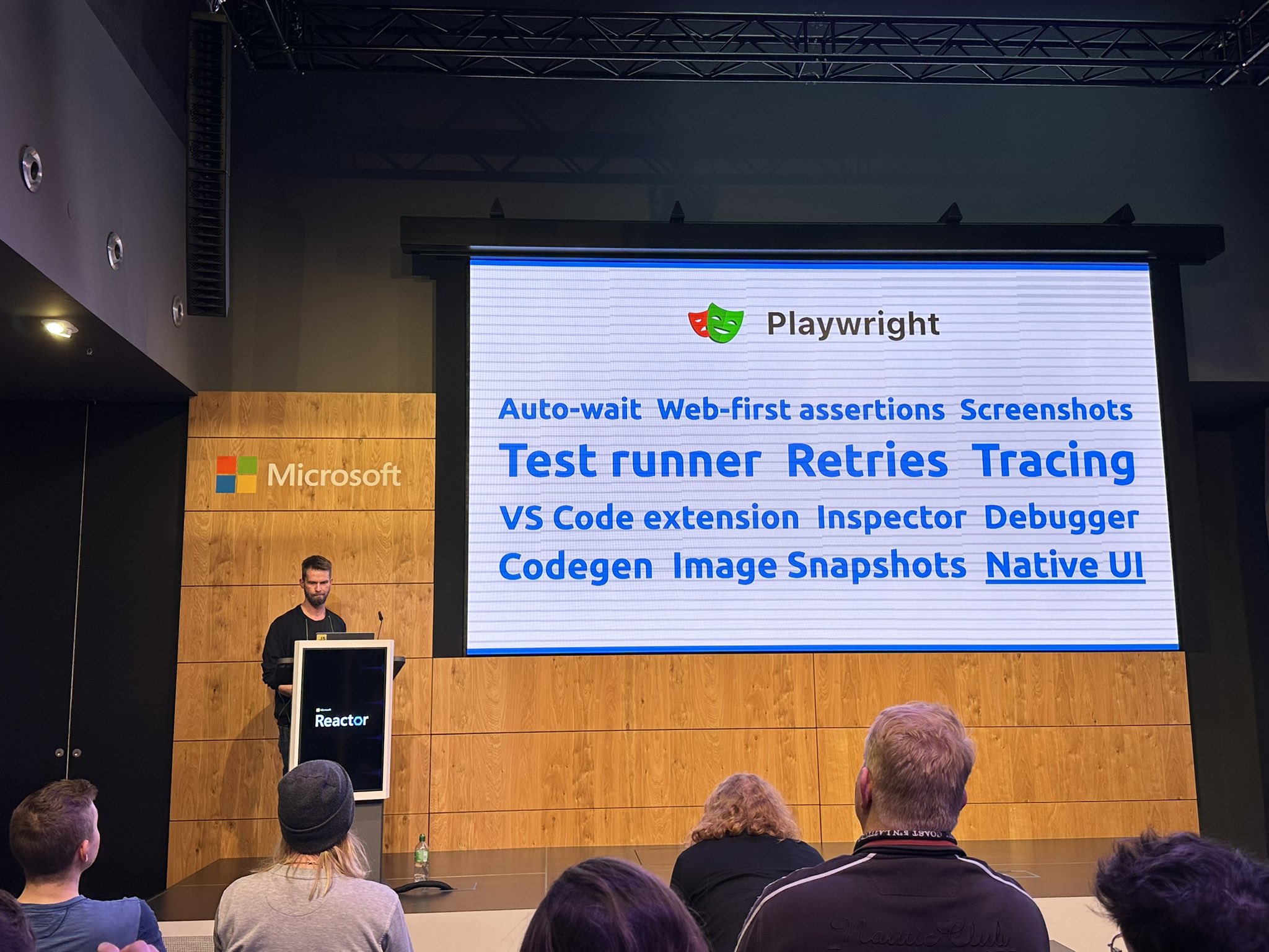 Max Schmitt on Twitter: "Great @MSFTReactor meetup in Berlin about @playwrightweb, modern fonts ...