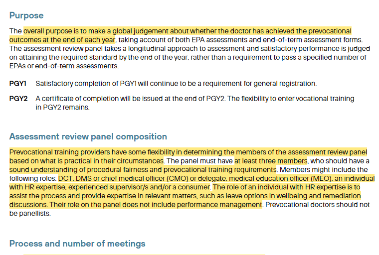 Notes on the Australian Medical Council (AMC) National Framework for ...
