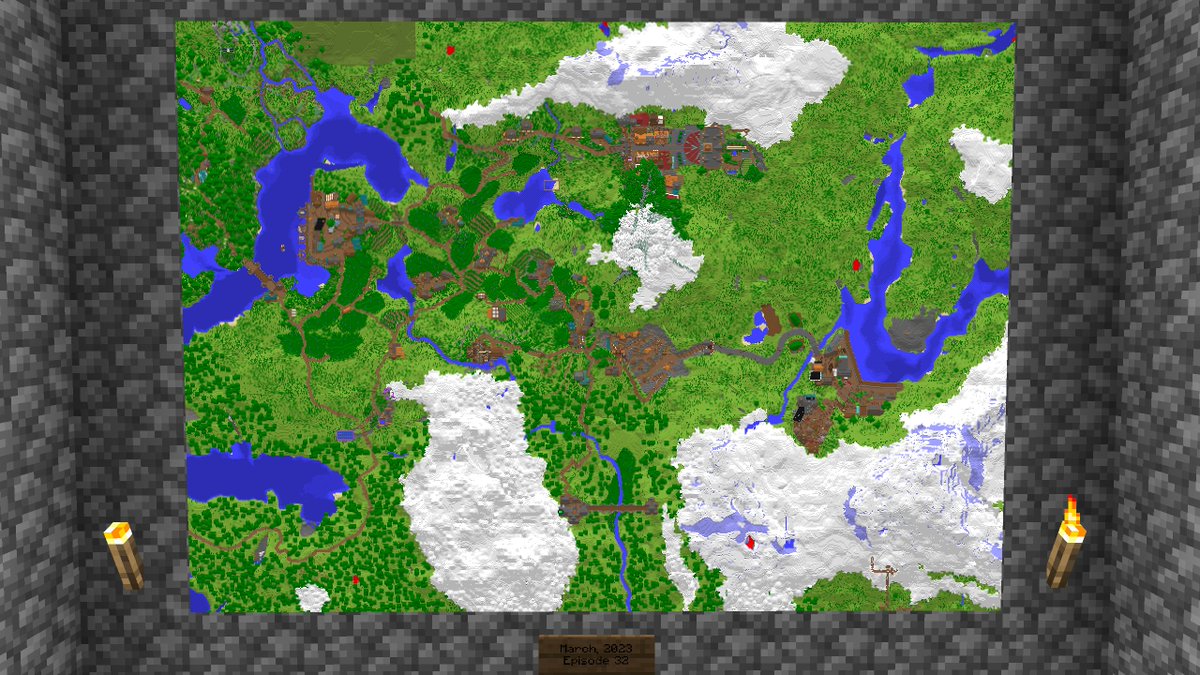 fWhip : Bryce on Twitter: "Here's a clear shot of my Hardcore Minecraft world map for anyone who ...